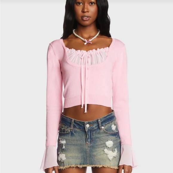 Dolls Kill | Tops | Dolls Kill Sugar Thrillz No Players Here Crop Top ...